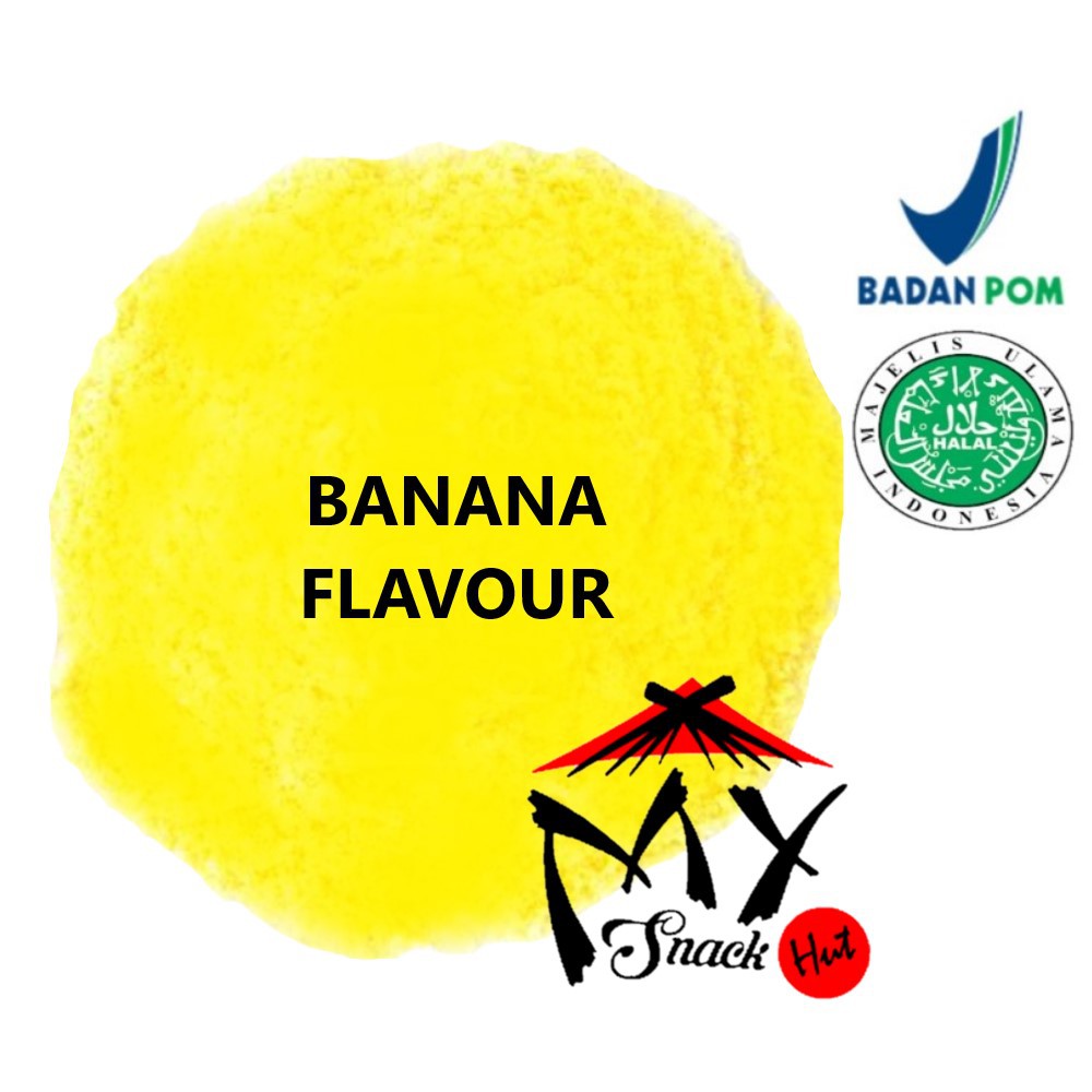Jual BANANA FLAVOUR POWDER 50GR - BIANG PERISA PISANG FLAVOR BUBUK ...