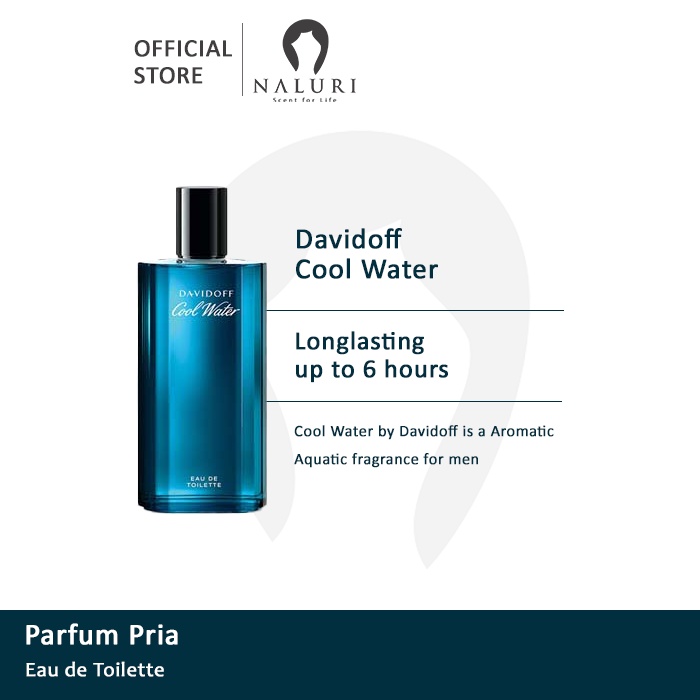 Jual Parfum Original D*v*d*ff Cool Water EDT For Men 125ml | Shopee ...