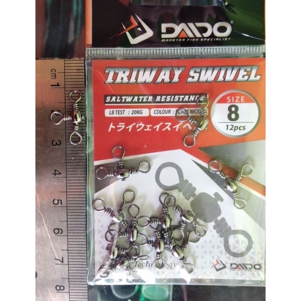 Jual Daido Triway Swivel kili kili cabang 3 | Shopee Indonesia