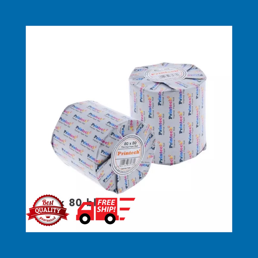 Jual KERTAS THERMAL PRINTECH 80 X 80 | Shopee Indonesia