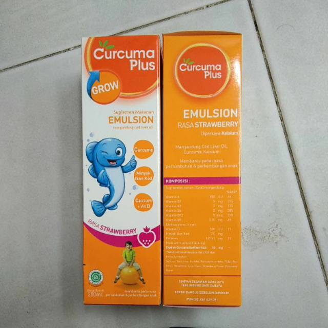 Jual Curcuma plus grow emulsion 200 ml | Shopee Indonesia