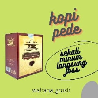 Jual kopi pede kopi perkasa kopi stamina pria jantan kopi pede | Shopee ...