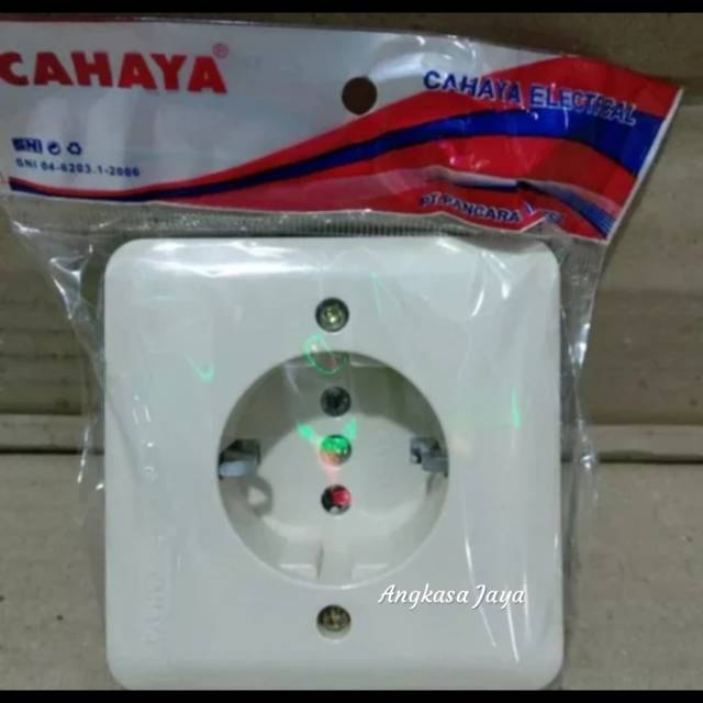 Jual Socket Outlet Stop Kontak IB Tanam Dinding SNI | Shopee Indonesia