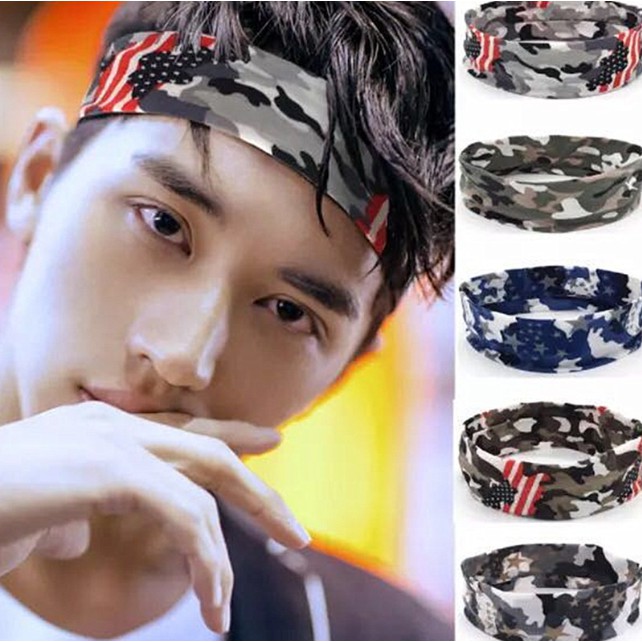 Jual Headband Navi Bando Army Style Bandana Loreng 320-168 | Shopee ...