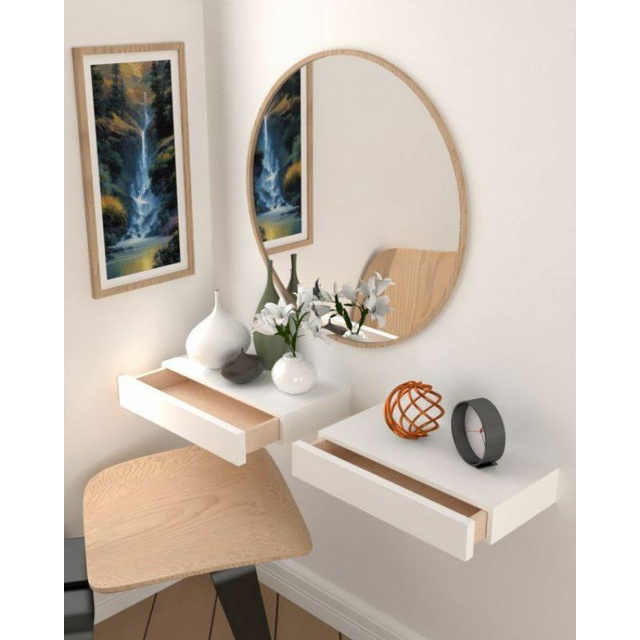 Jual Model Rak Meja Tv Minimalis Kayu Palet Alumunium Besi Gantung ...