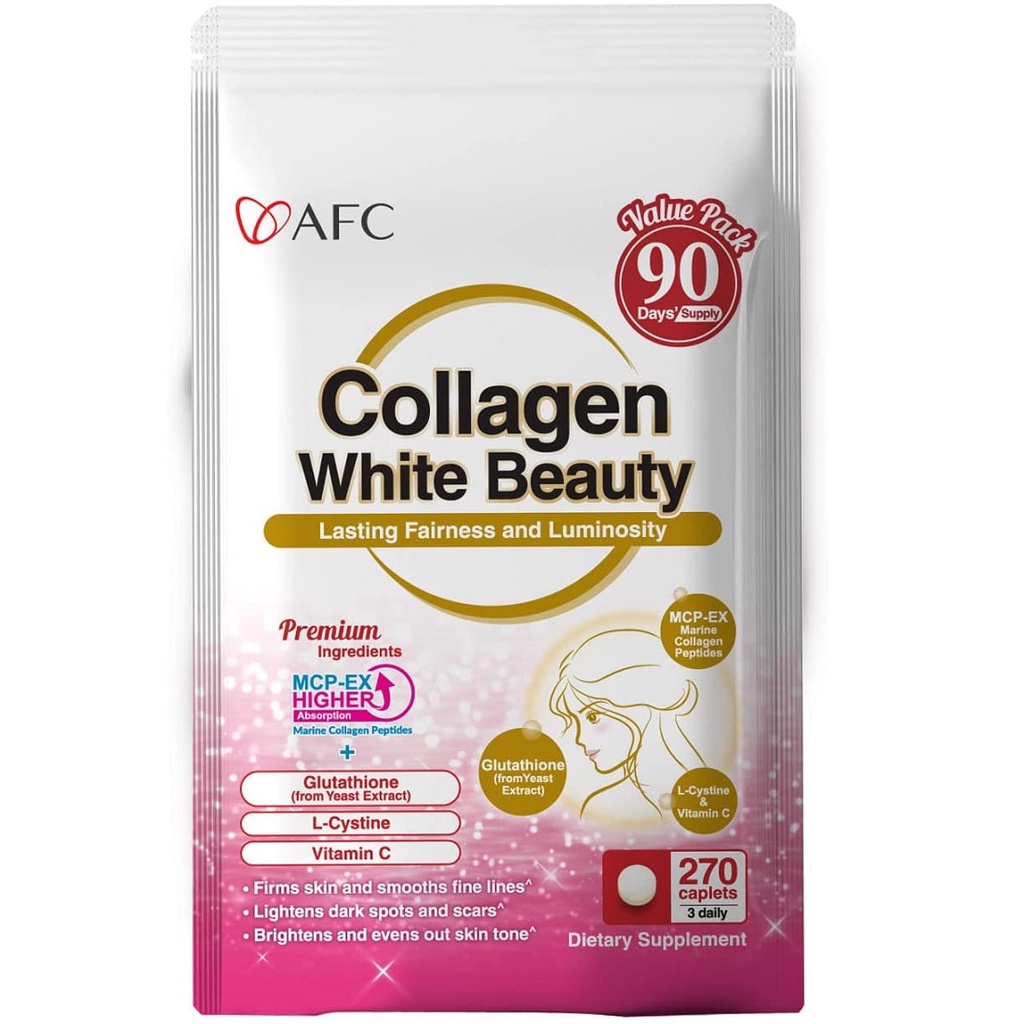 Jual AFC Japan Collagen White Beauty MCP-EX Marine Collagen | Shopee ...