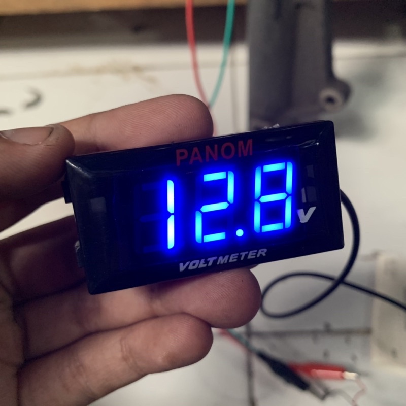 Jual VOLTMETER VOLT METER ACCU AKI SINGEL 2 IN 1 3 IN 1 MINI 12V UNIVERSAL SEGALA MOTOR BISA ...
