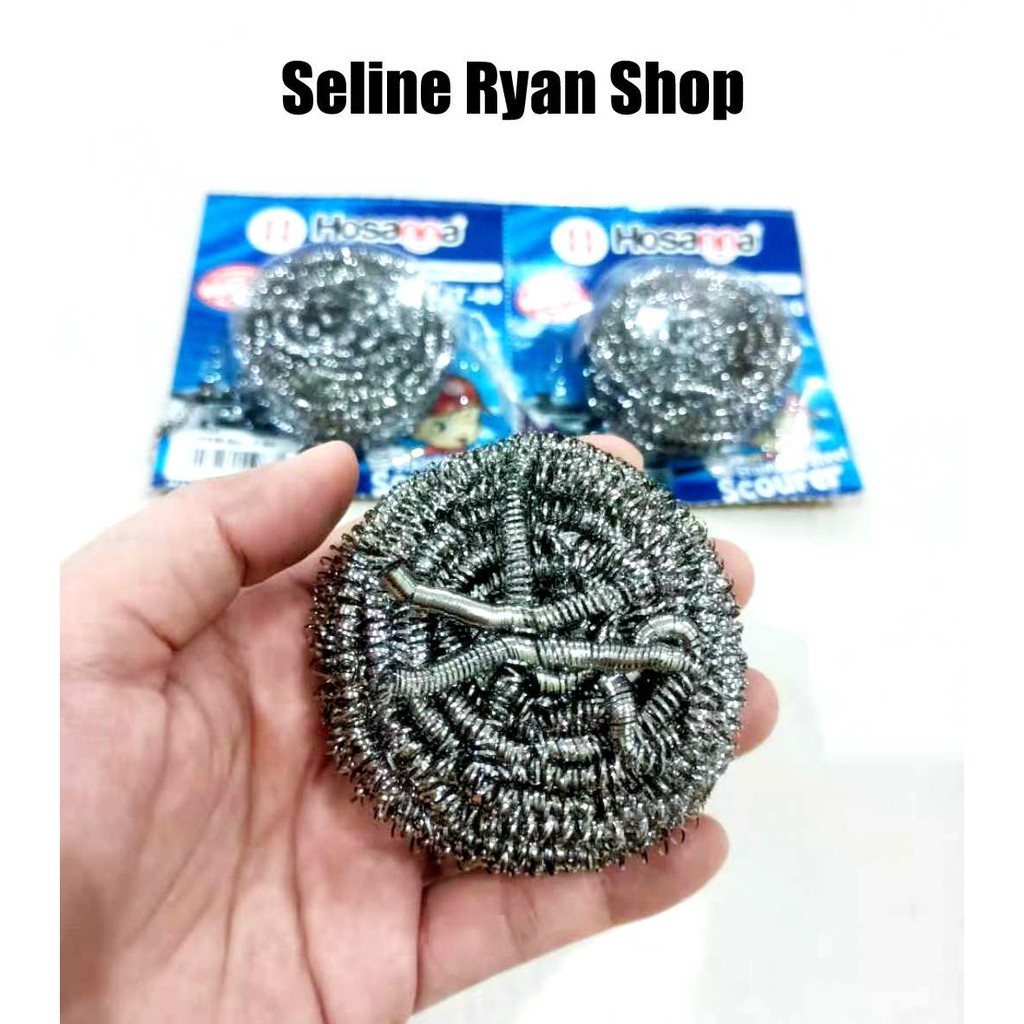 Jual Sabut Cuci Piring Stainless / Gosok Panci Stainless | Shopee Indonesia