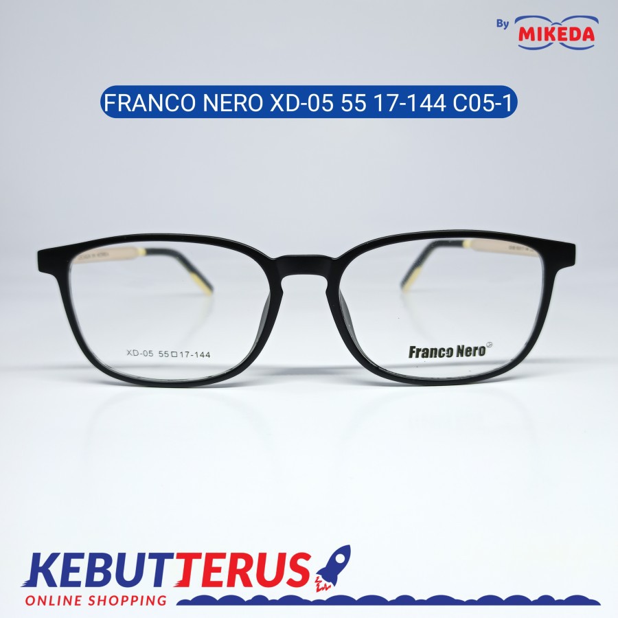 Jual Mikeda - Frame Kacamata Franco Nero Xd-05 C05 -1 + Lensa ( Minus / Cylinder ) | Shopee ...