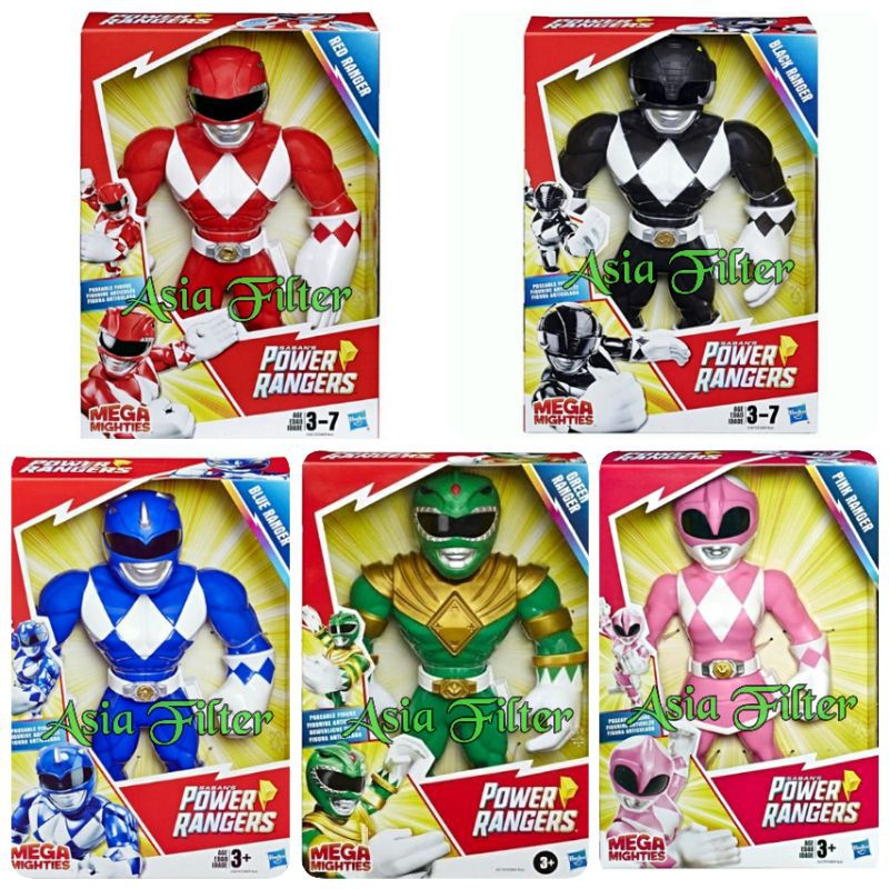 Jual POWER RANGERS Mega Mighties Hasbro Action Figure super hero jagoan ...