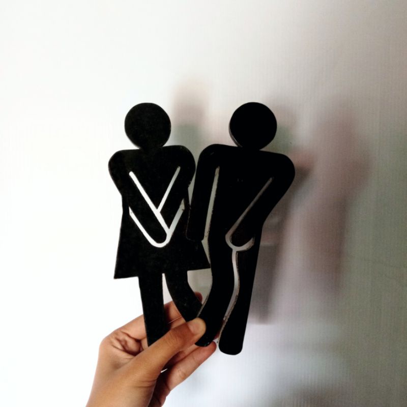 Jual Logo Toilet Murah Kayu Timbul | Shopee Indonesia