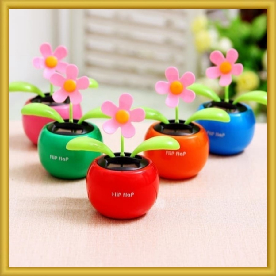 Jual FLIP FLAP BUNGA GOYANG - MOVING PLANT - SOLAR - HIASAN MOBIL ...