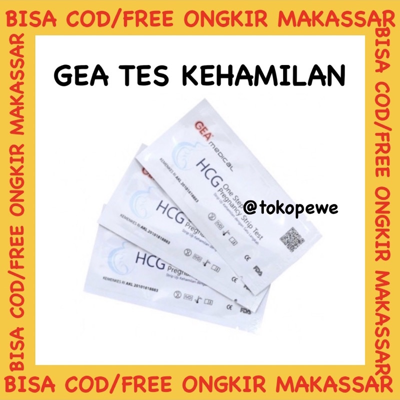 Jual Hcg Test Gea - Test Pack Gea - Tes Kehamilan Gea - HI | Shopee ...