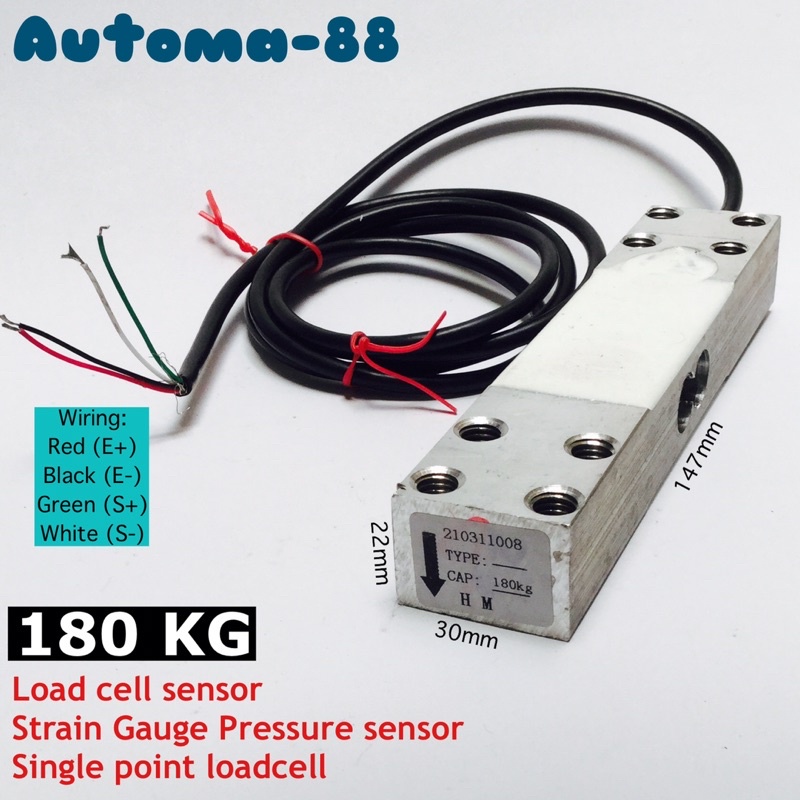 Jual Loadcell 180kg Load cell 180 kg spare part sensor timbangan ...