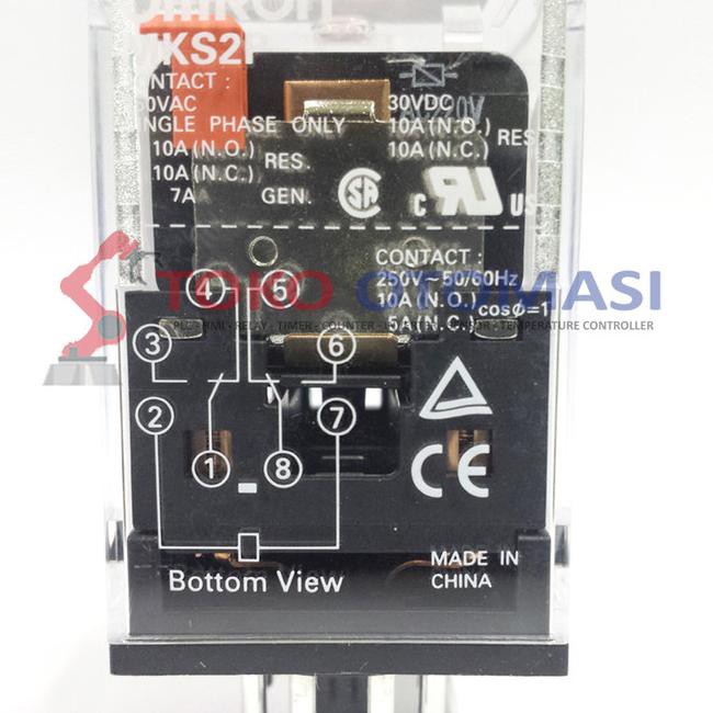 Jual Relay Omron MKS2P AC220 BY OMZ | Shopee Indonesia