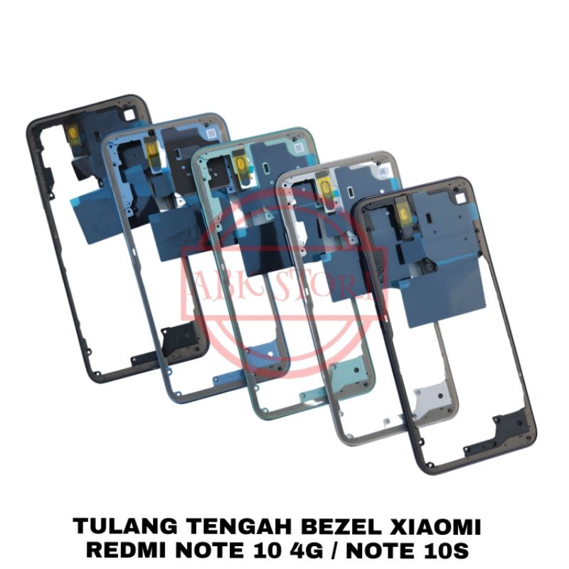 Jual TULANG TENGAH BEZEL - RANGKA TUTUP MESIN XIAOMI REDMI NOTE 10S ...