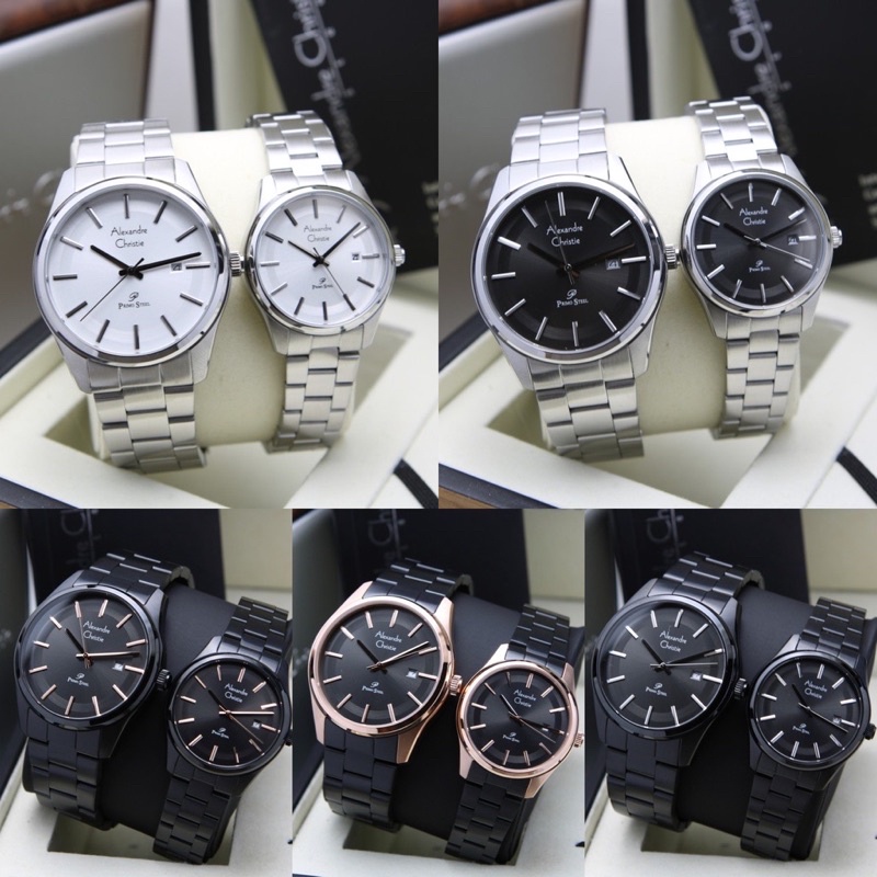Jual ALEXANDRE CHRISTIE 1027 COUPLE RANTAI ORIGINAL GARANSI 1TAHUN | Shopee Indonesia