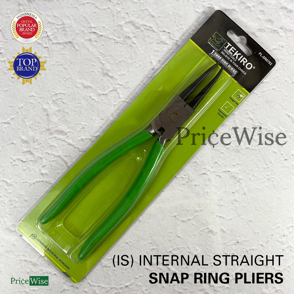 Jual Tang Snap Ring 9" Tekiro / Snap Ring Pliers 9 inch | Shopee Indonesia