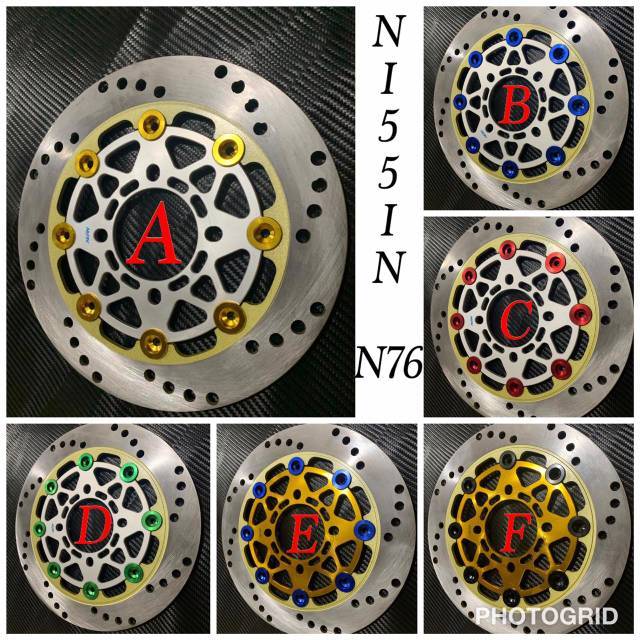 Jual DISC NISSIN 220MM FLOATING LUBANG | Shopee Indonesia