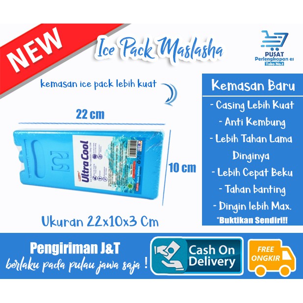 Jual ICE PACK BLUE / COOLER ES BATU / PEMBEKU ES BATU / HARGA ICE COOL ...
