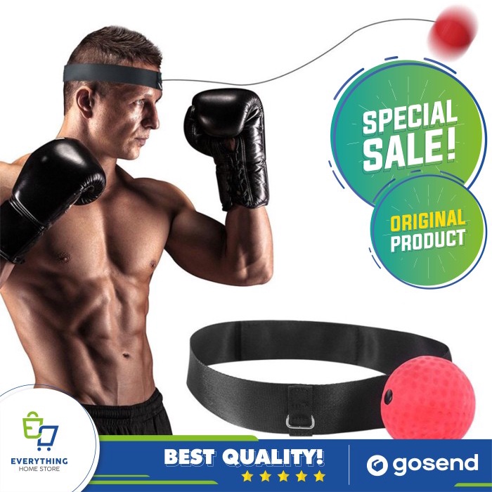 Jual Bola Reflek | Head Mounted Reflex Ball | Boxing Ball Speed Reflex ...