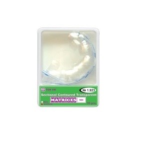 Jual Halodent Dental Universal Transparent Sectional Contoured Matrix ...