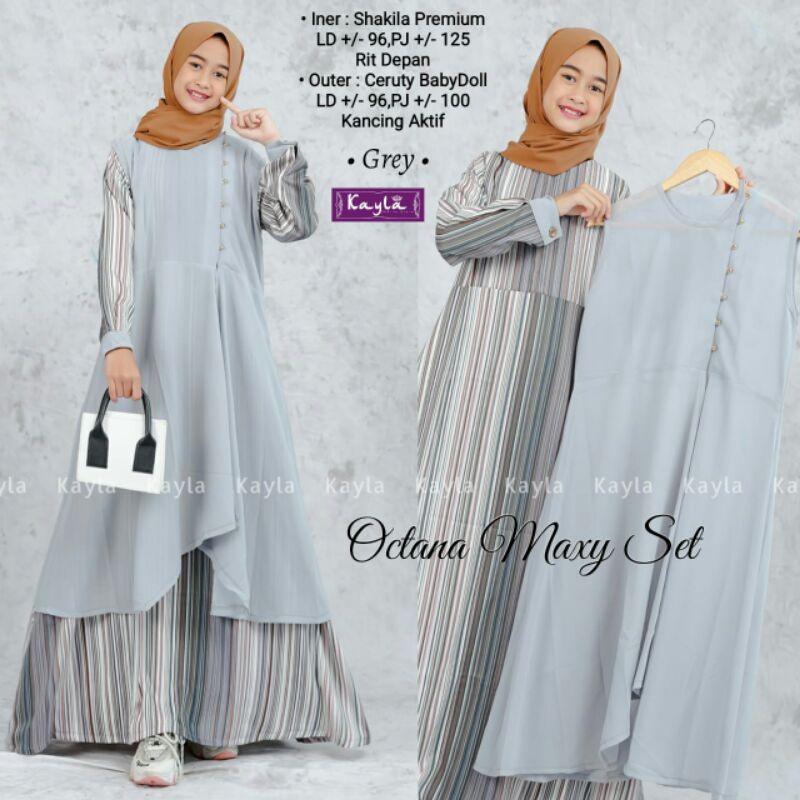 Jual OCTANA MAXY SET BY KAYLA | Shopee Indonesia