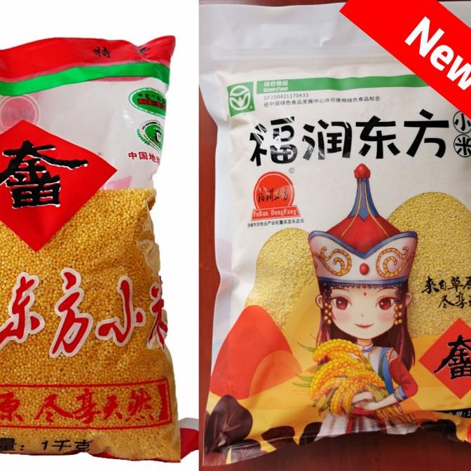 Jual Beras Millet healthy food 1 KG/ xiaomi /Green Food | Shopee Indonesia