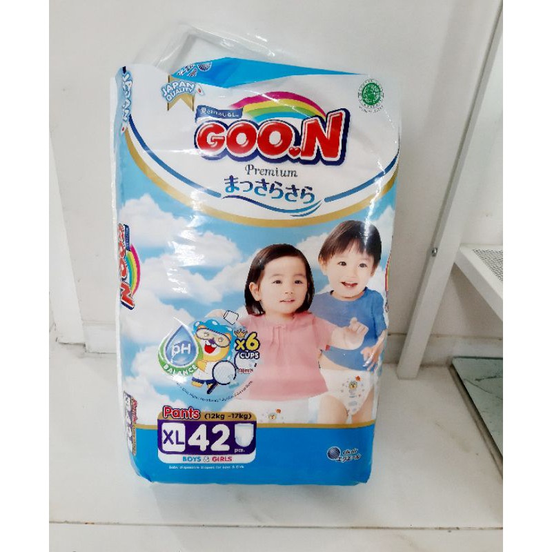 Jual GOON Premium Pants Massara Sara Super Jumbo XL 42 original expired 2024 | Shopee Indonesia