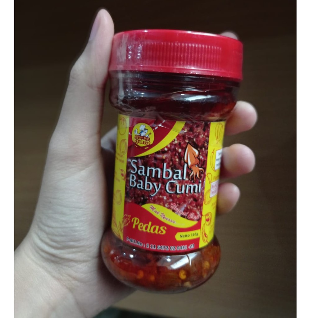 Jual Diana Sambal Baby Cumi 160g | Shopee Indonesia