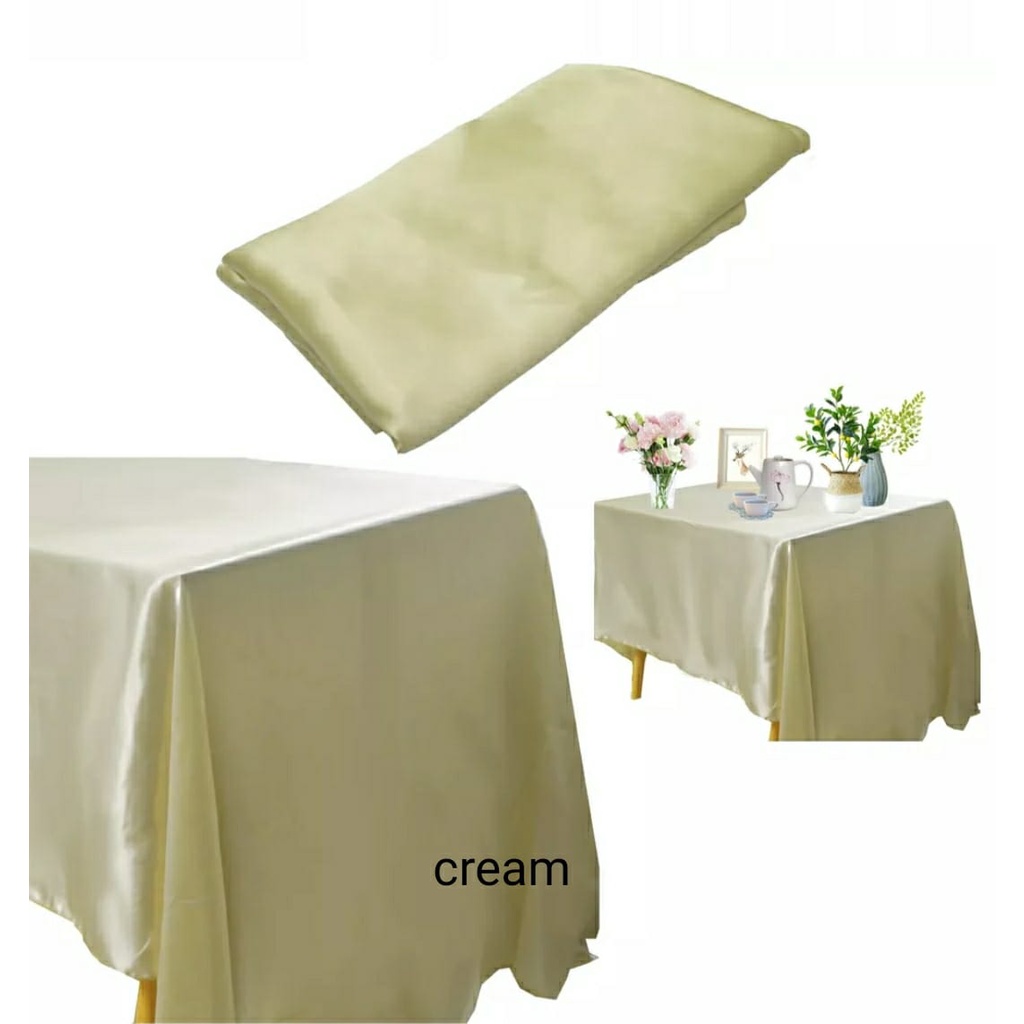 Jual Taplak meja kain filamin atau kain kilap ukuran 100cm x 150cm ...