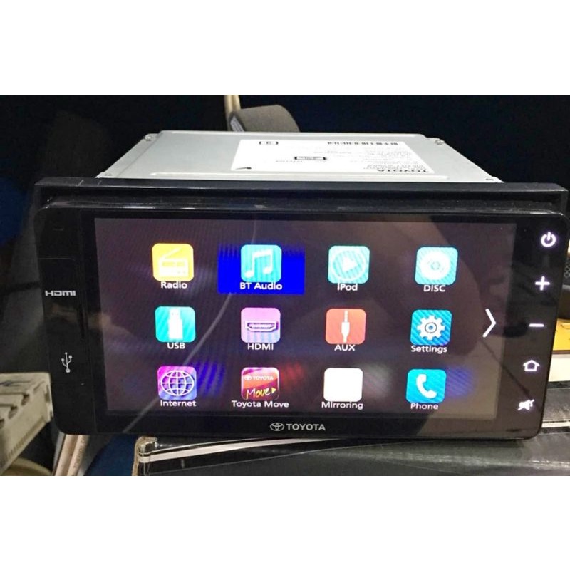 Jual HEAD UNIT ORIGINAL COPOTAN TOYOTA SIENTA MINUS BLUETOOTH | Shopee ...