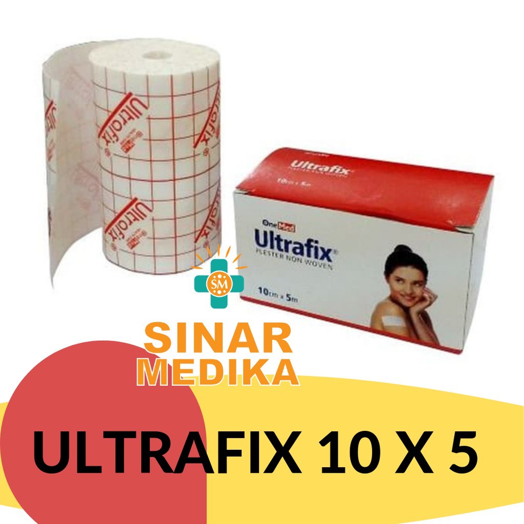 Jual ULTRAFIX 10 CM X 5 METER . PERBAN LUKA PUTIH . PLESTER PUTIH UNTUK ...