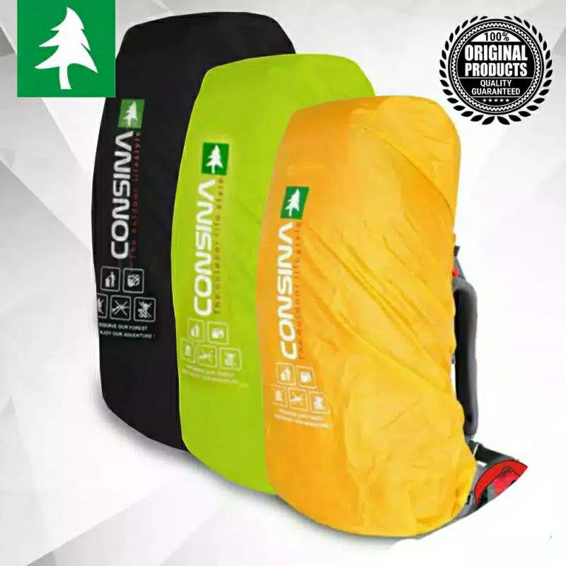 Jual rain cover consina 60L, rain cover consina 40L, rain cover consina ...