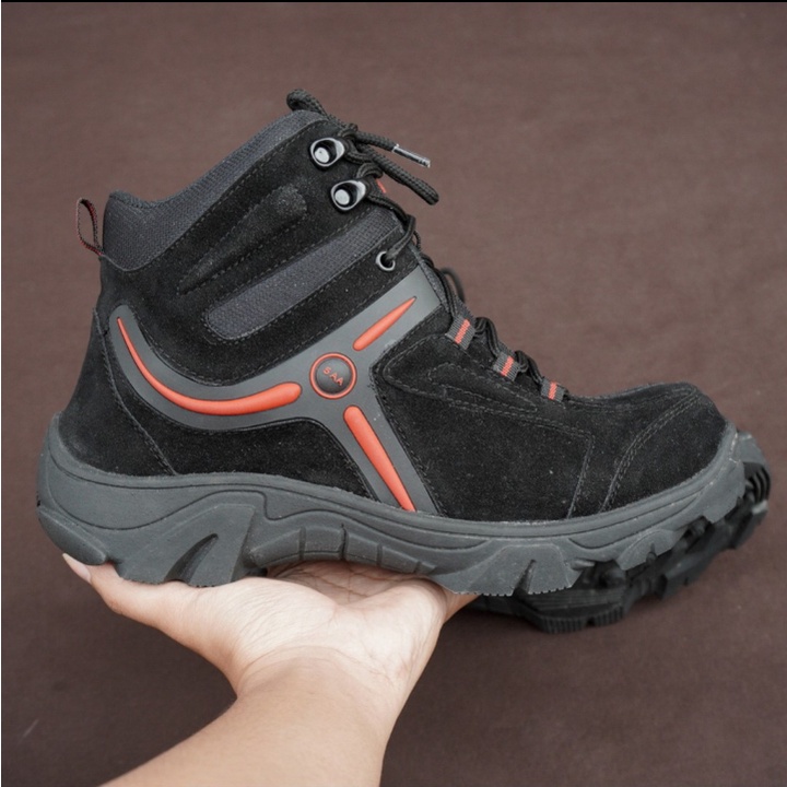 Jual Sepatu boots safety delta 5aa cordura tactical safetyt racking ...