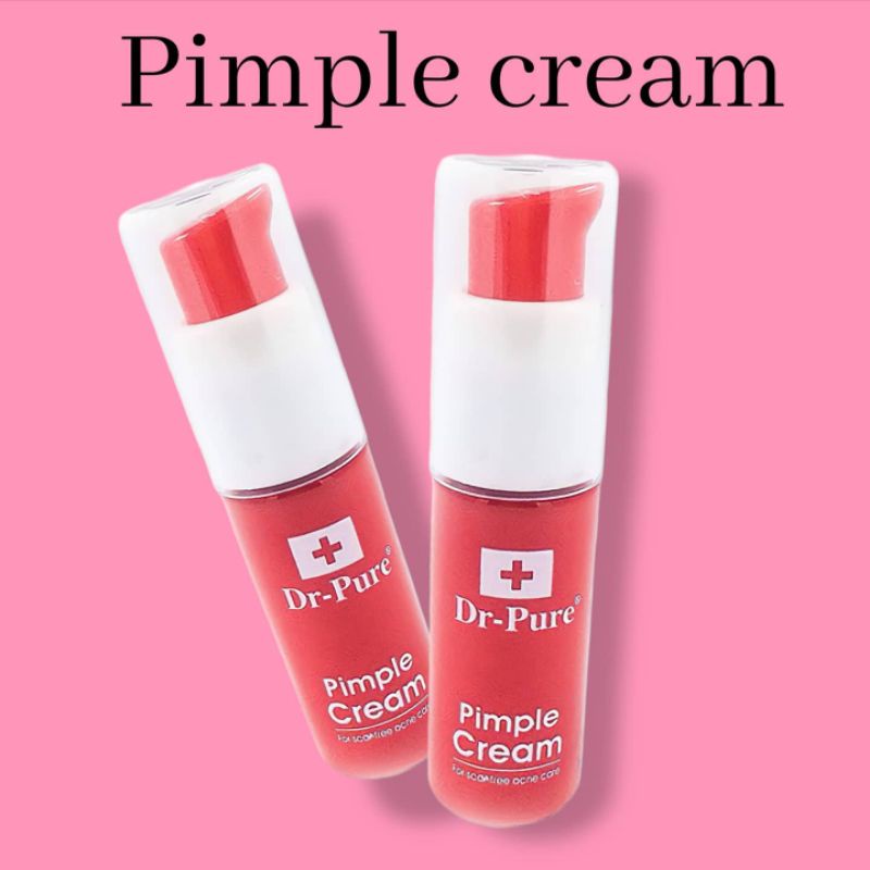 Jual Dr-Pure Pimple Cream 30g | Shopee Indonesia