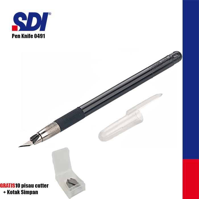 Jual SDI Pen Knife / Pen Cutter 0491 | Shopee Indonesia
