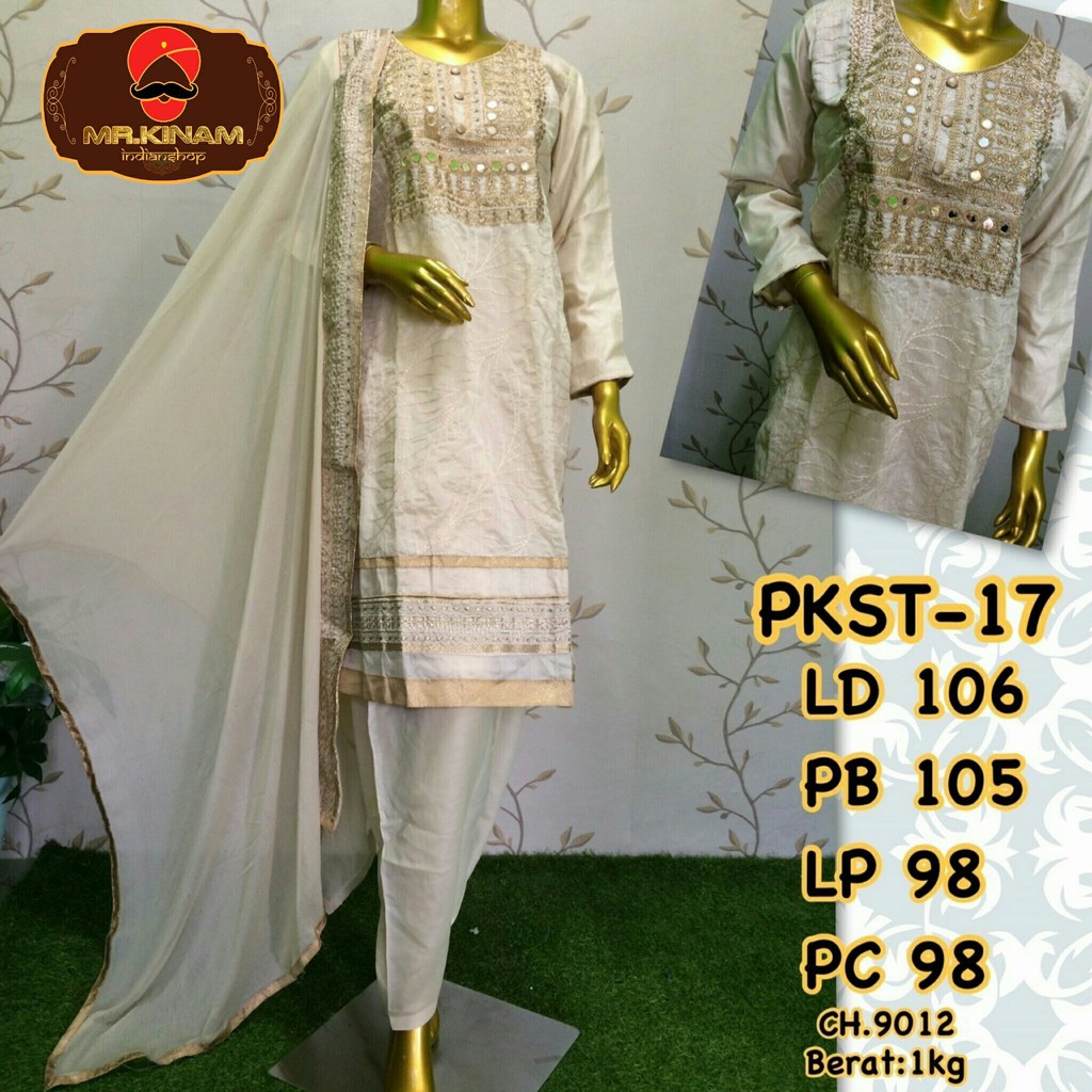 Jual PAKISTANI DRESS [PKST-1724] | BAJU INDIA | SETELAN INDIA | SALWAR ...