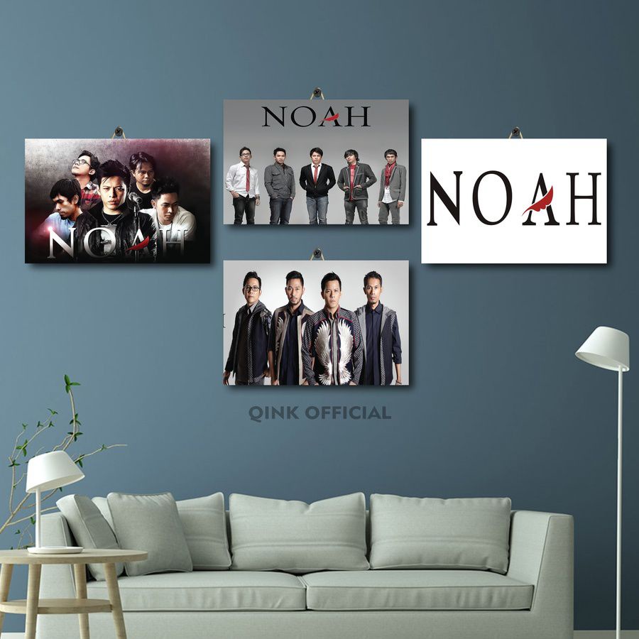 Jual HIASAN RUANG MURAH KONSER GRUP BAND NOAH 20X30 DE0YY/N9PYQ ...