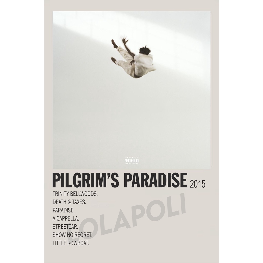 Jual Poster Cover Album Pilgrim's Paradise - Daniel Caesar | Shopee ...