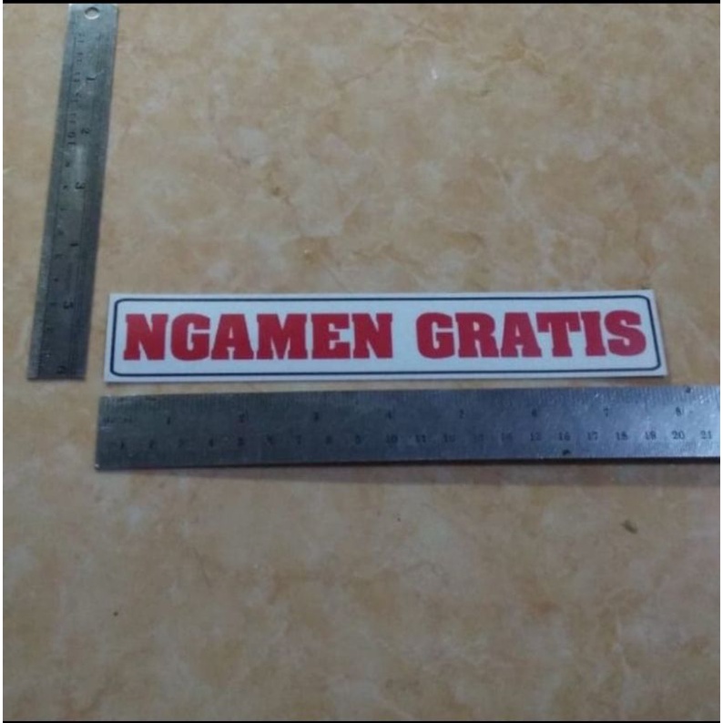 Jual STIKER STICKER DINDING NGAMEN GRATIS | Shopee Indonesia