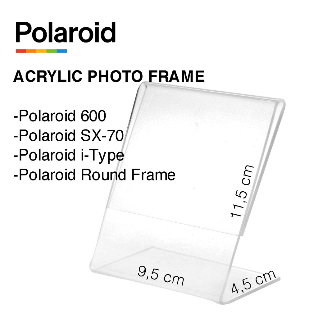 Jual Photo Frame Acrylic Akrilik Kotak SERBAGUNA BARCODE QRIS FOTO MEJA ...
