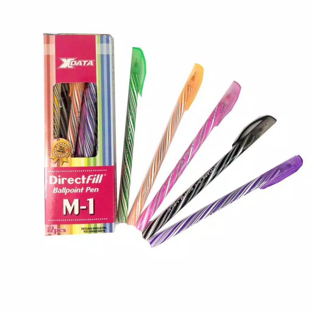 Jual Pulpen Xdata M-1 dan M-2 / balpoint X data M2 / pen ballpoint M1 | Shopee Indonesia