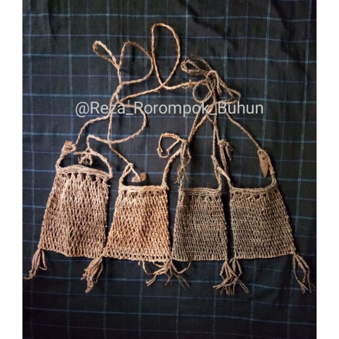 Jual Tas koja mini ukuran HP (bahan kulit kayu tereup) | Shopee Indonesia