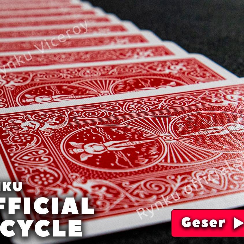 Jual KARTU REMI BICYCLE STANDARD DECK PLAYING CARDS MERAH RED | Shopee Indonesia