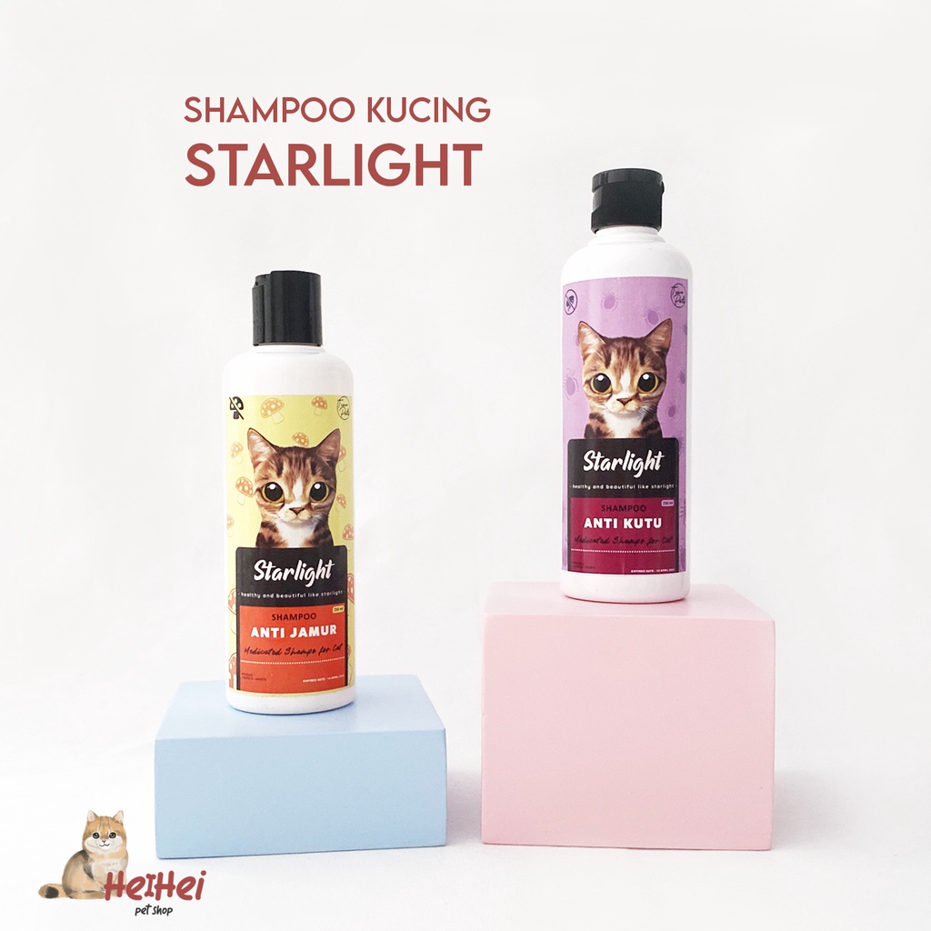 Jual Shampo Starlight Cat Adult 250 ml - Sampo Anti Jamur Dan Anti Kutu ...