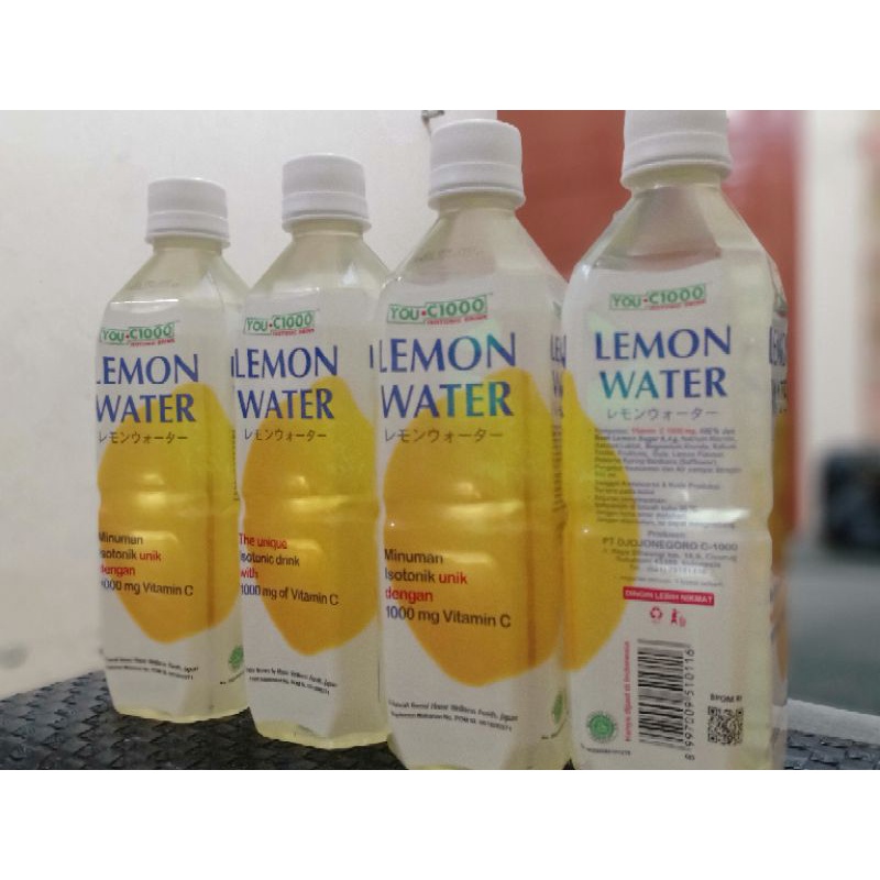 Jual You C1000 Lemon water 500 ml (grab) | Shopee Indonesia