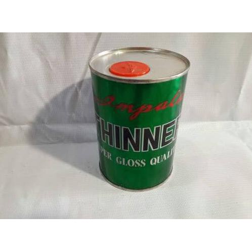 Jual THINNER IMPALA KALENG 1 LITER / PENGENCER CAT PROMO | Shopee Indonesia