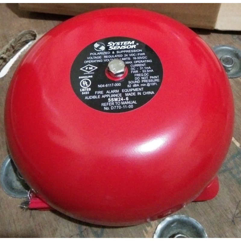 Jual Bell alarm system sensor SSM24-6 | Shopee Indonesia