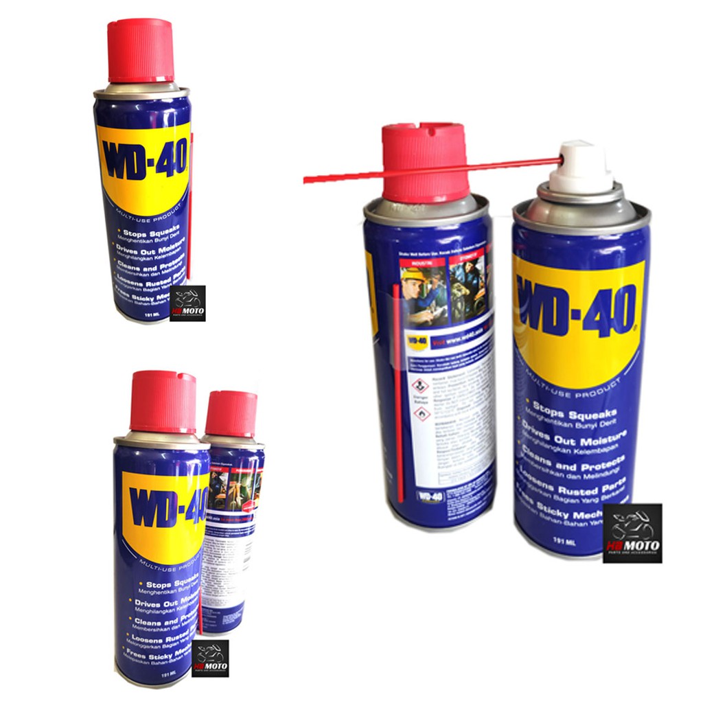 Jual WD40 Multi Use Lubricant Spray 191ml / Pelumas Serba Guna / Anti Karat / Pembersih Karat ...